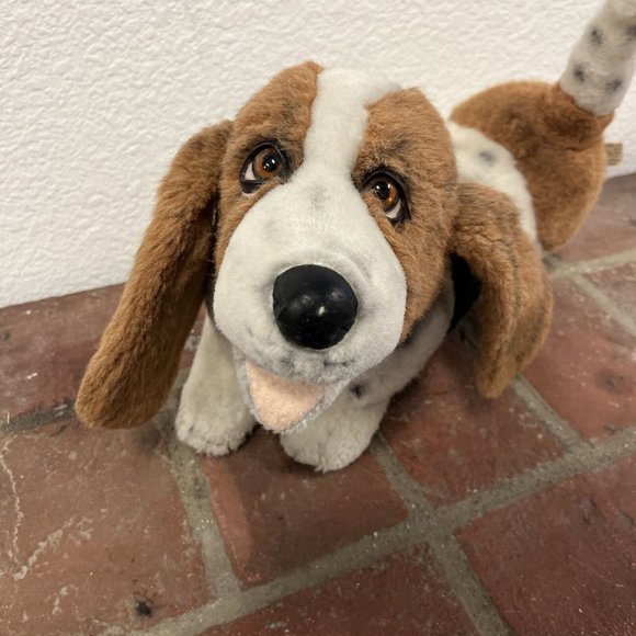 Russ | Toys | Vintage Russ Basset Hound Plush Dog No 7965 Stuffed ...